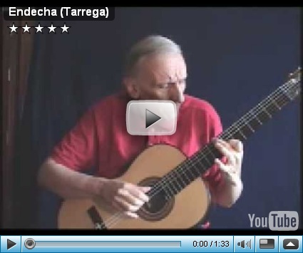 Tarrega / Endecha ( nota-sound-görüntü) iki farklı yorum